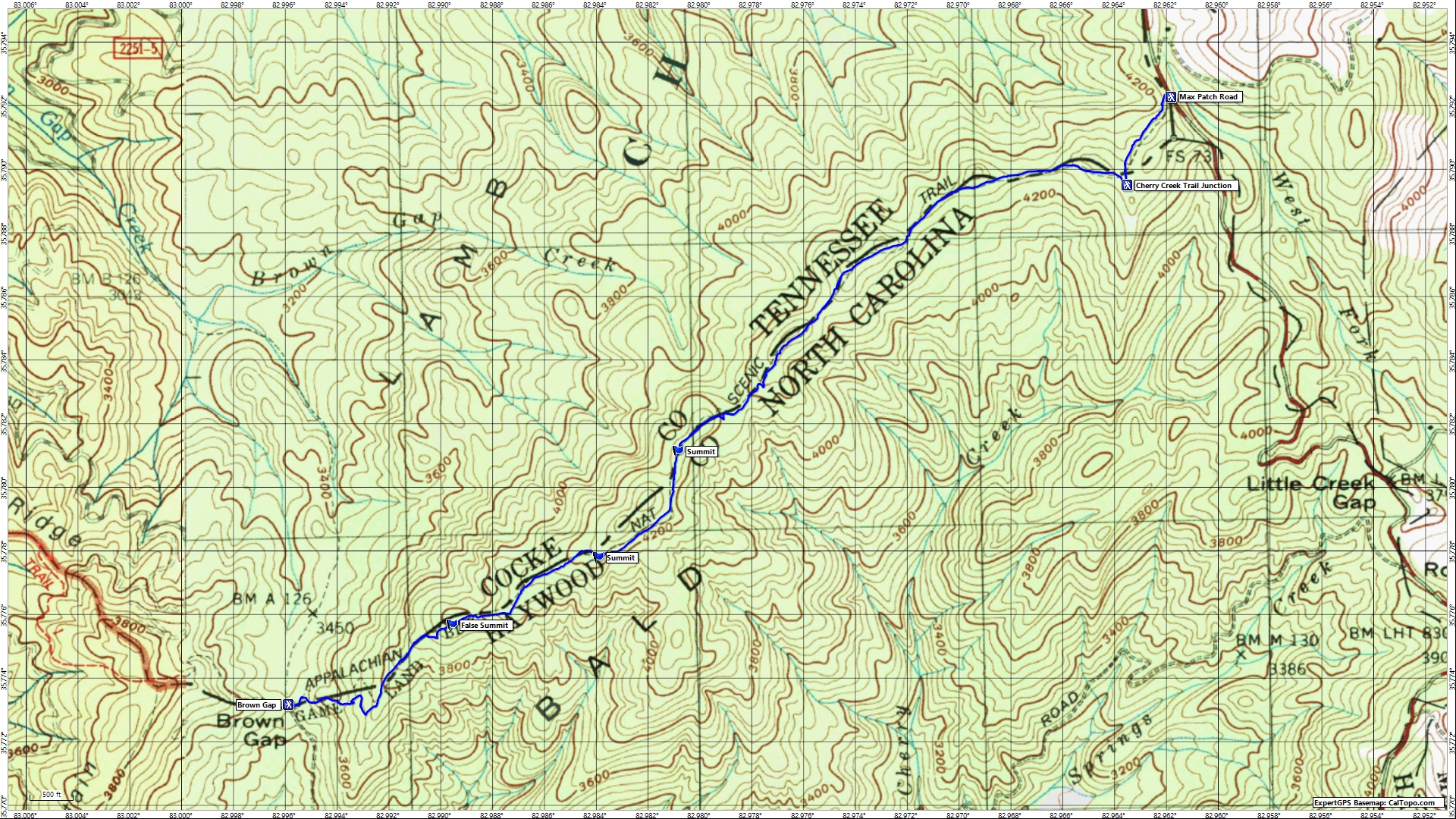 American Travel Journal: Brown Gap to Max Patch Road - Appalachian Trail