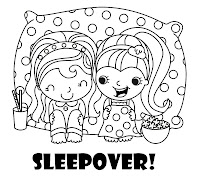 INVITATIONS FOR SLEEPOVER PARTY