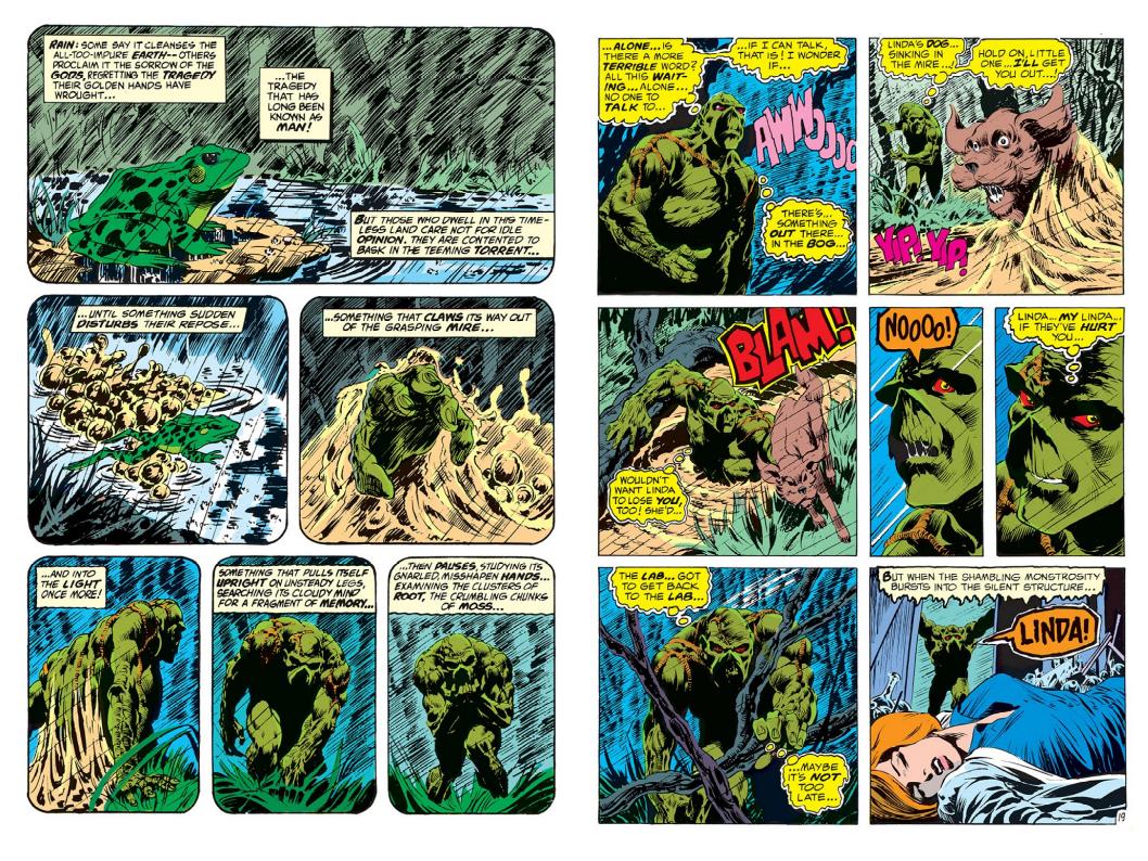 Dave's Comic Heroes Blog: Swamp Thing Two Beginnings
