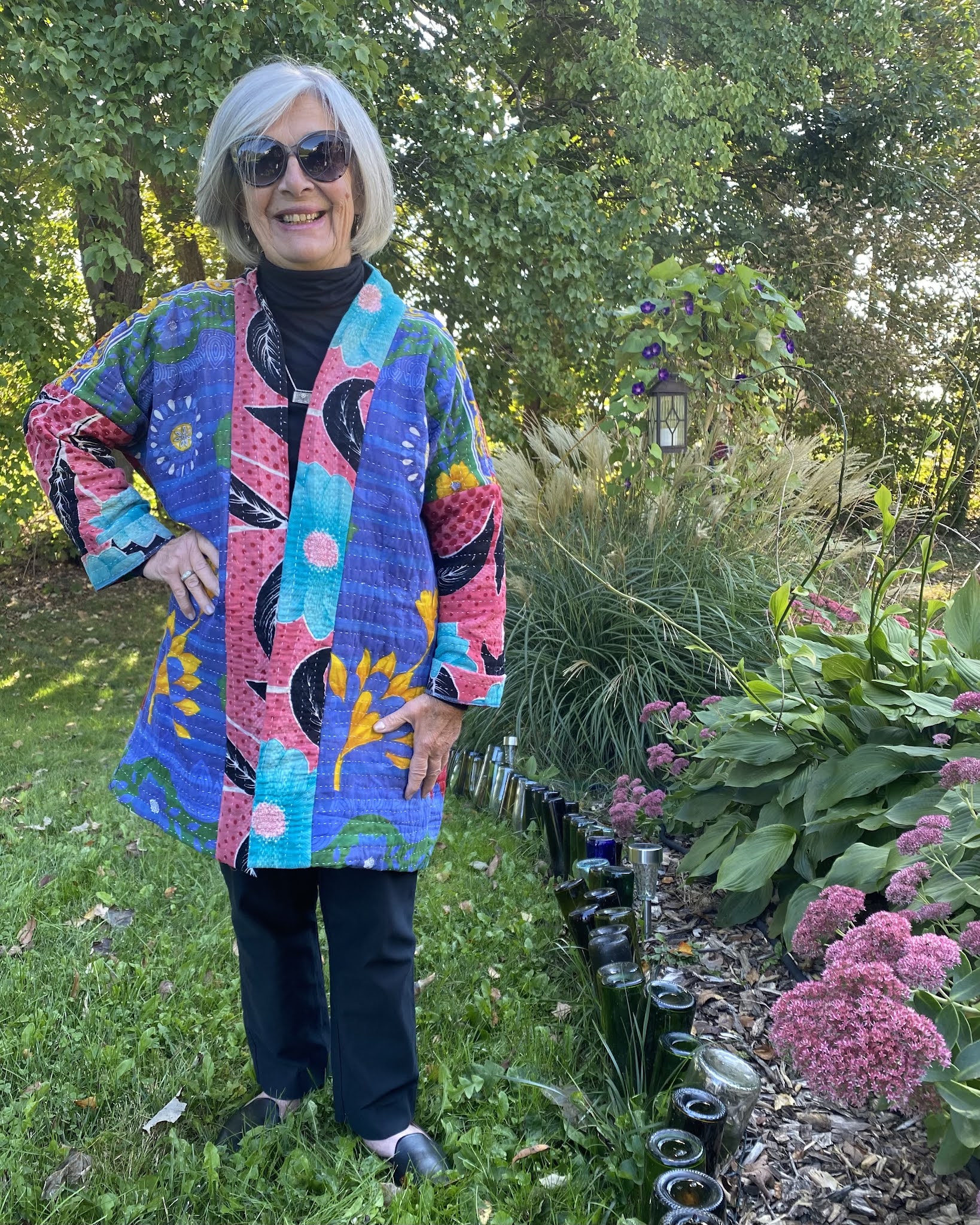 Cookin' & Craftin': Kantha Quilt Unfolding Jacket, Take 2