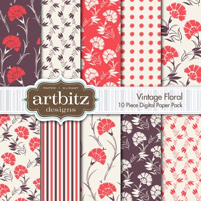 ArtBitz Scrapbook Designs - Scrapbooking Digital Paper and Clip Art ...