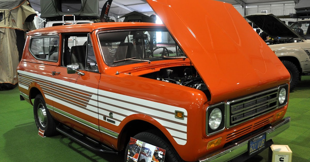 Just A Car Guy: Believe it or not, there were two Scouts at SEMA that ...