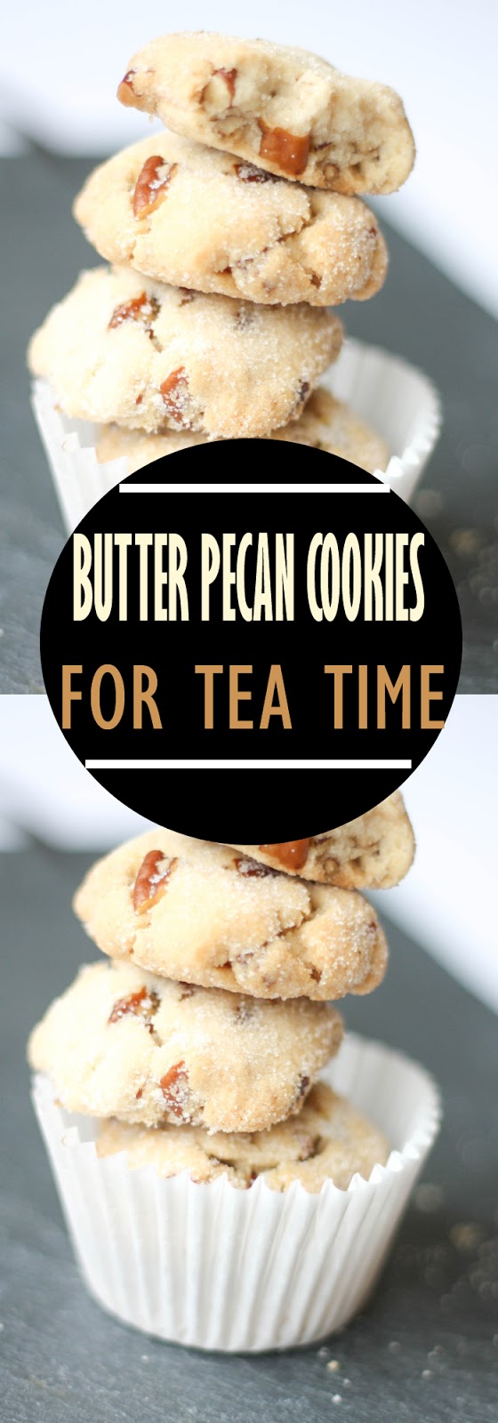 LEARN HOW TO MAKE BUTTER PECAN COOKIES FOR TEA TIME - My Quirky Creation