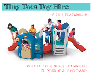 ONE LOVELY DAY: It's Party Time at Tiny Tots Toy Hire...