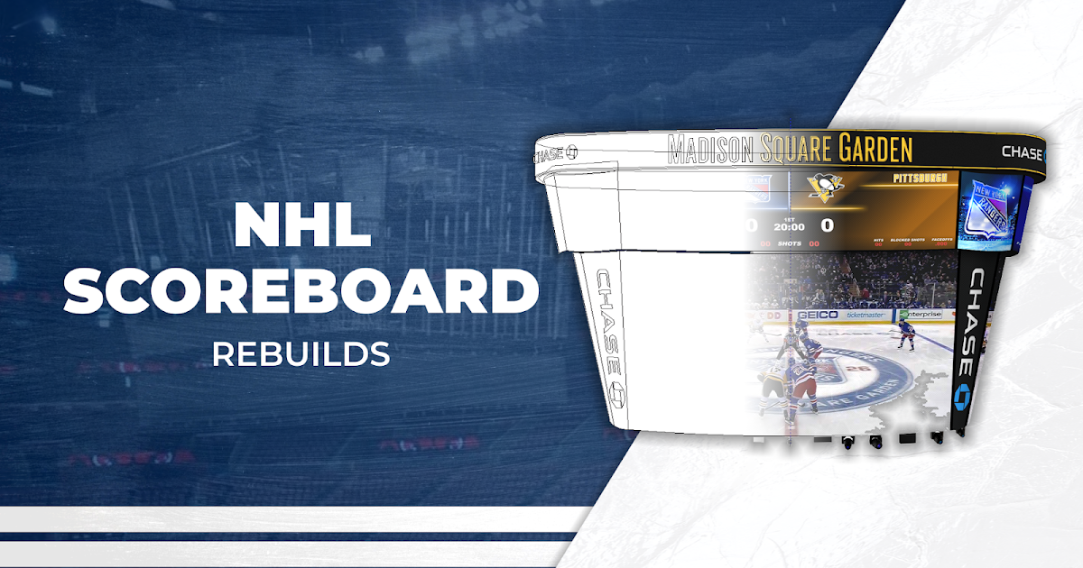 NHL Scoreboard Rebuilds - The Faceoff