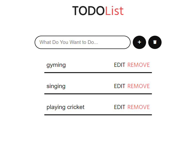 Best ToDo-Application using javascript Best ToDo-Application using javascript