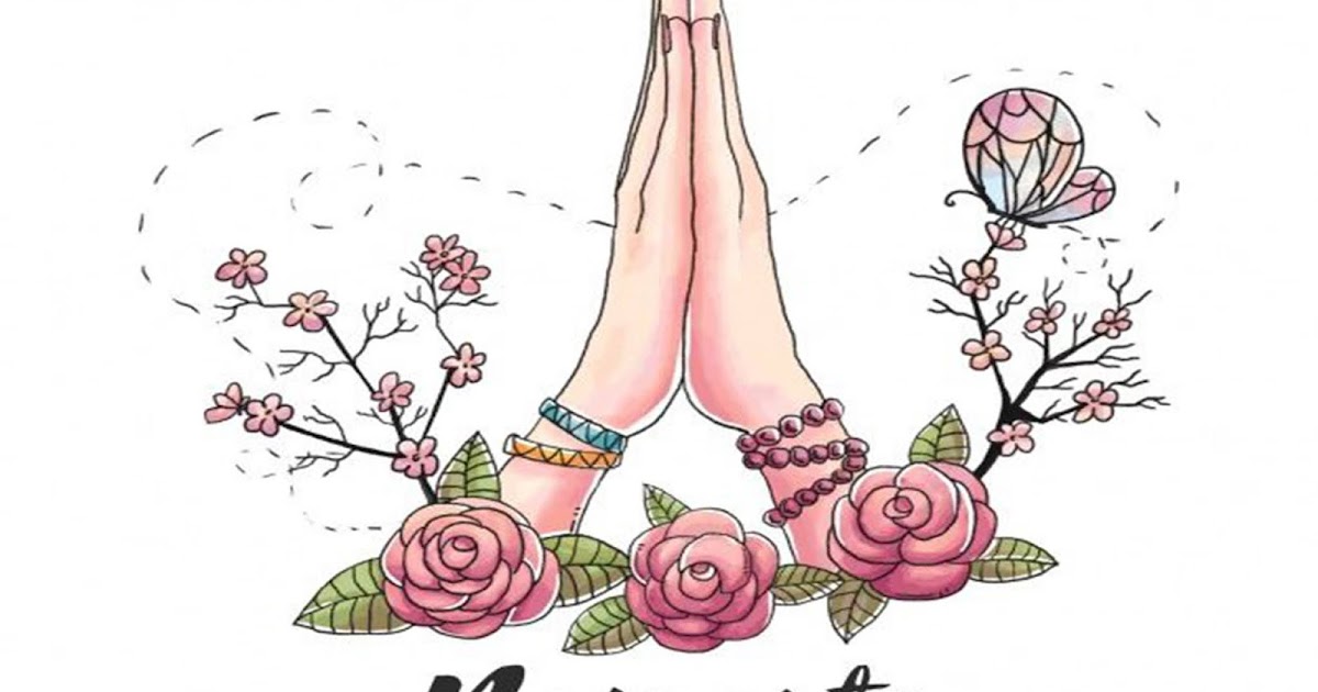 'Namaste' or 'Namaskar', a traditional way of Greetings!