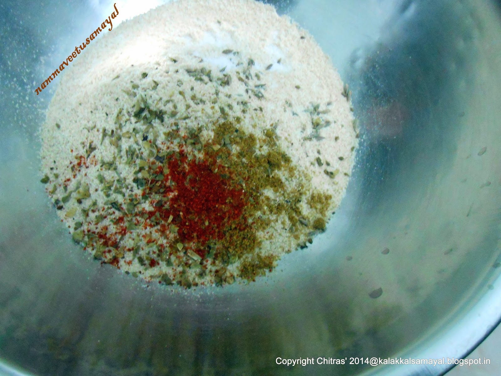 kalakkalsamayal: Amaranth-Roti