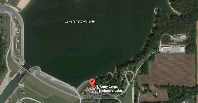 Industrial History: Lake Shelbyville Dam