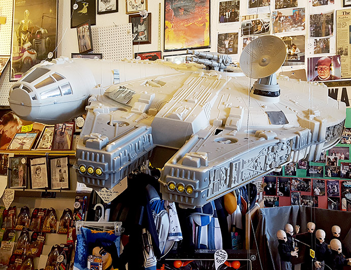 The Fangirl Crafter: Visiting the Star Wars Shop in Aberdeen, WA