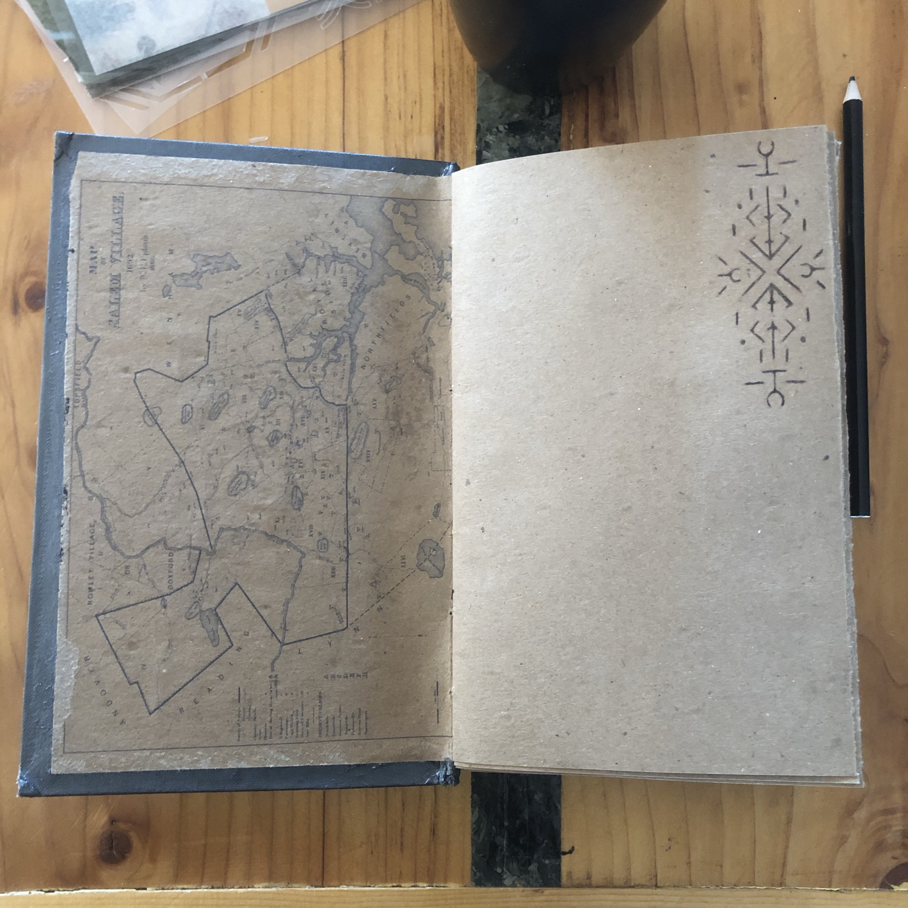 How to: Handmade journal with an old book cover