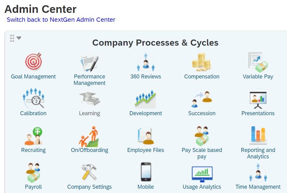 SAP SuccessFactors Overview