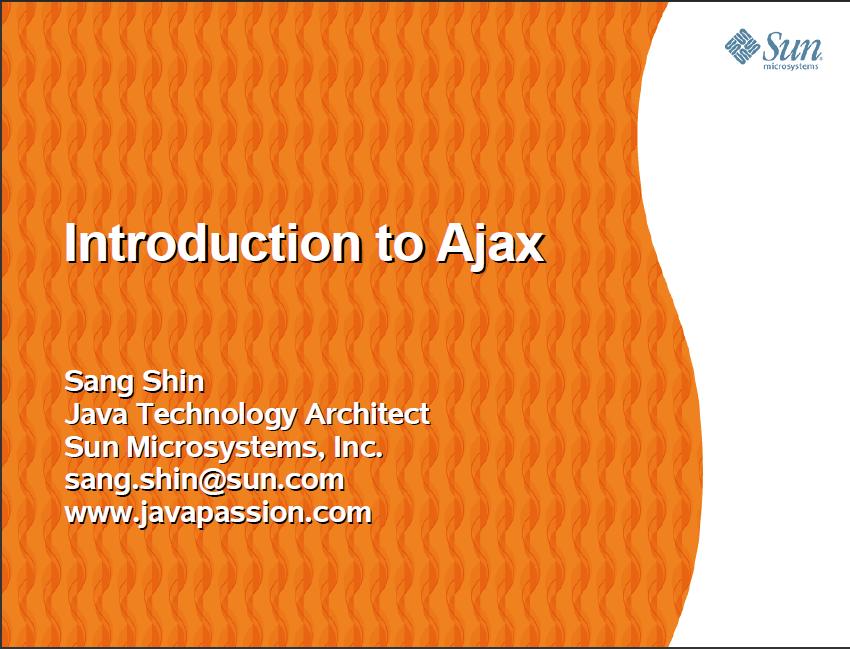 Chiru's Education: Ajax Basics ppt-paper presentation