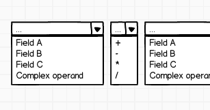 Idea for simple expression builder UI