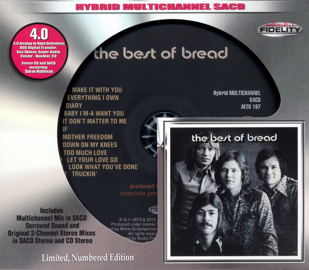 Plain and Fancy: Bread - The Best Of Bread (1973 us, elegant folk ...