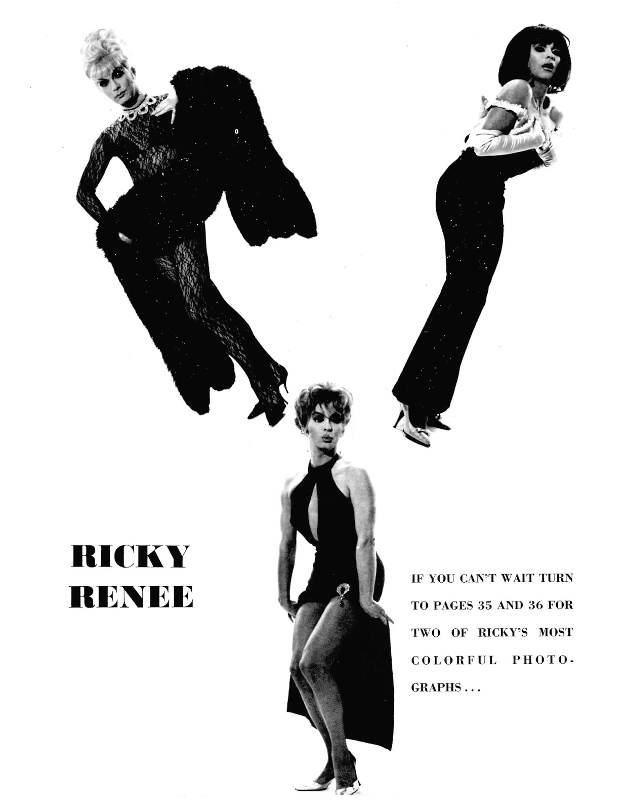 Lansure's Music Paraphernalia: RICKY RENÉE | Female Impersonator