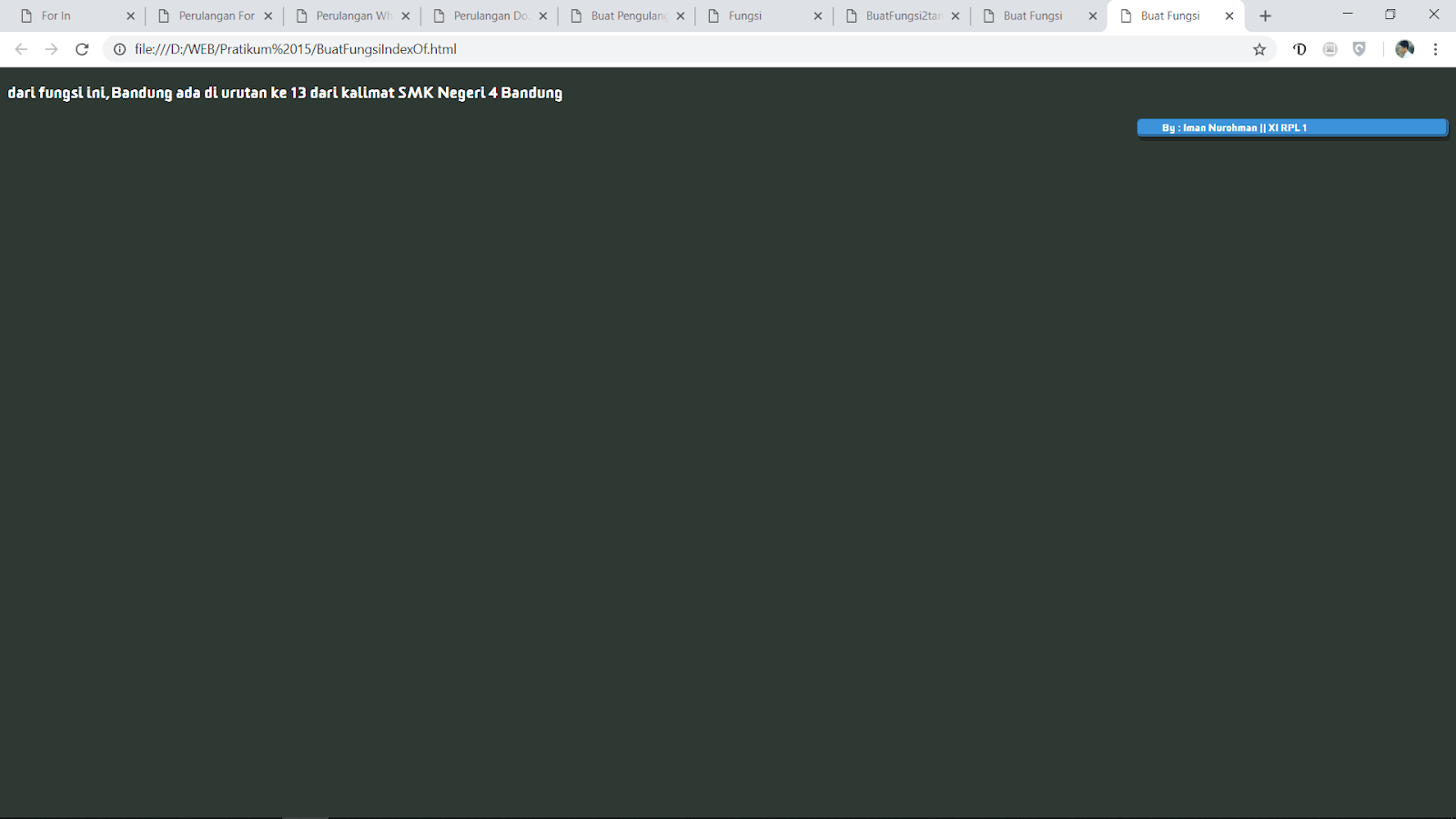 Pengulangan Pada JavaScript - Serba Serbi Programming