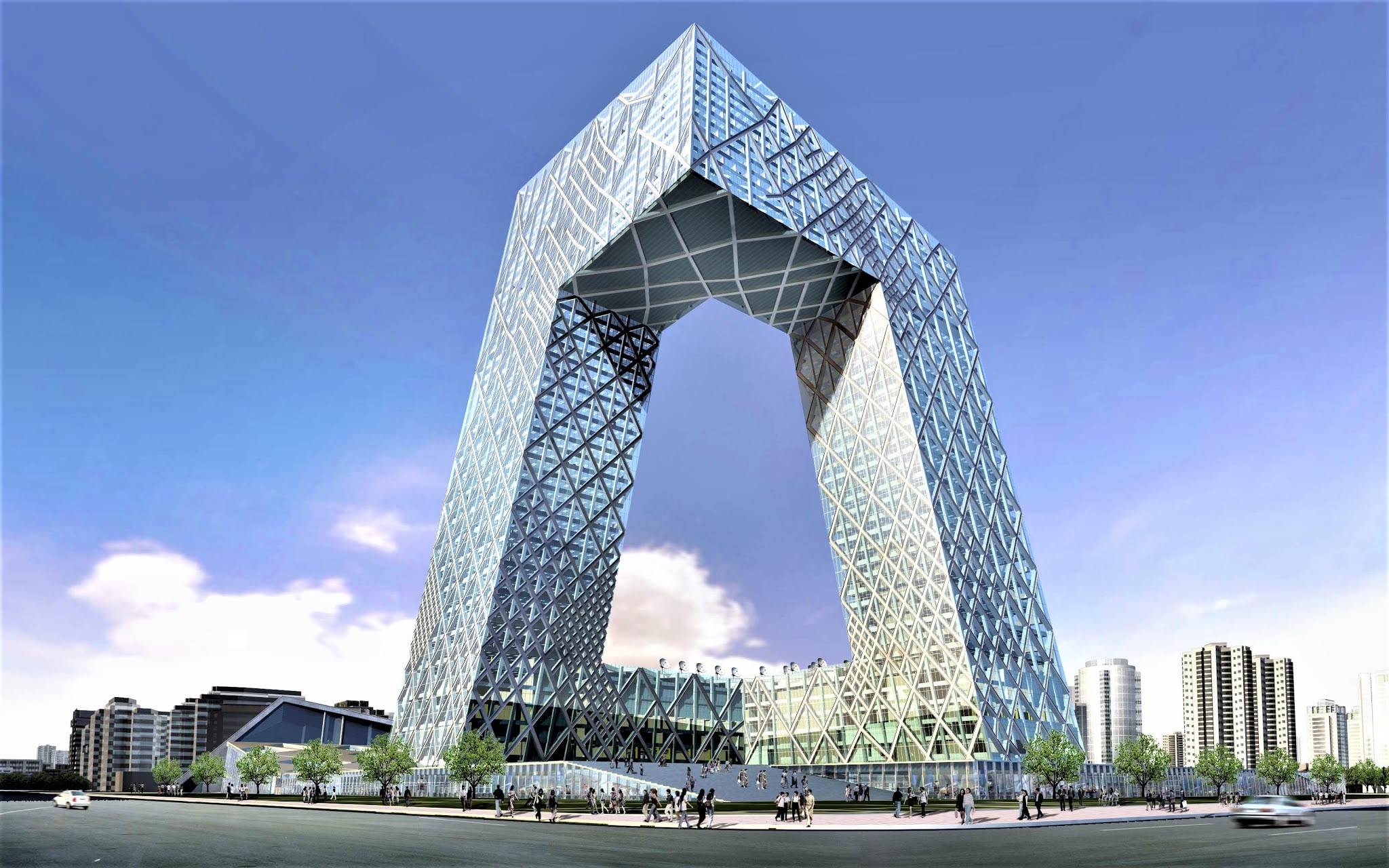 Fieggentrio: CCTV-toren (CCTV Headquarters)