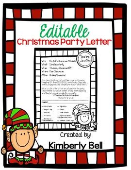 Christmas Party Letter Template ~ Resume Letter