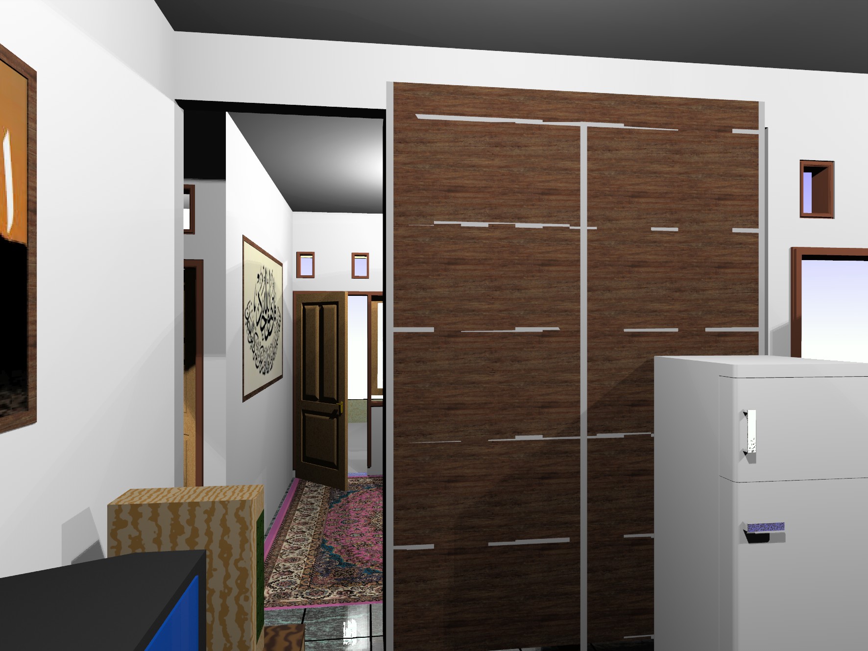 HCDspeedyard: Contoh Produk Revit Building Interior