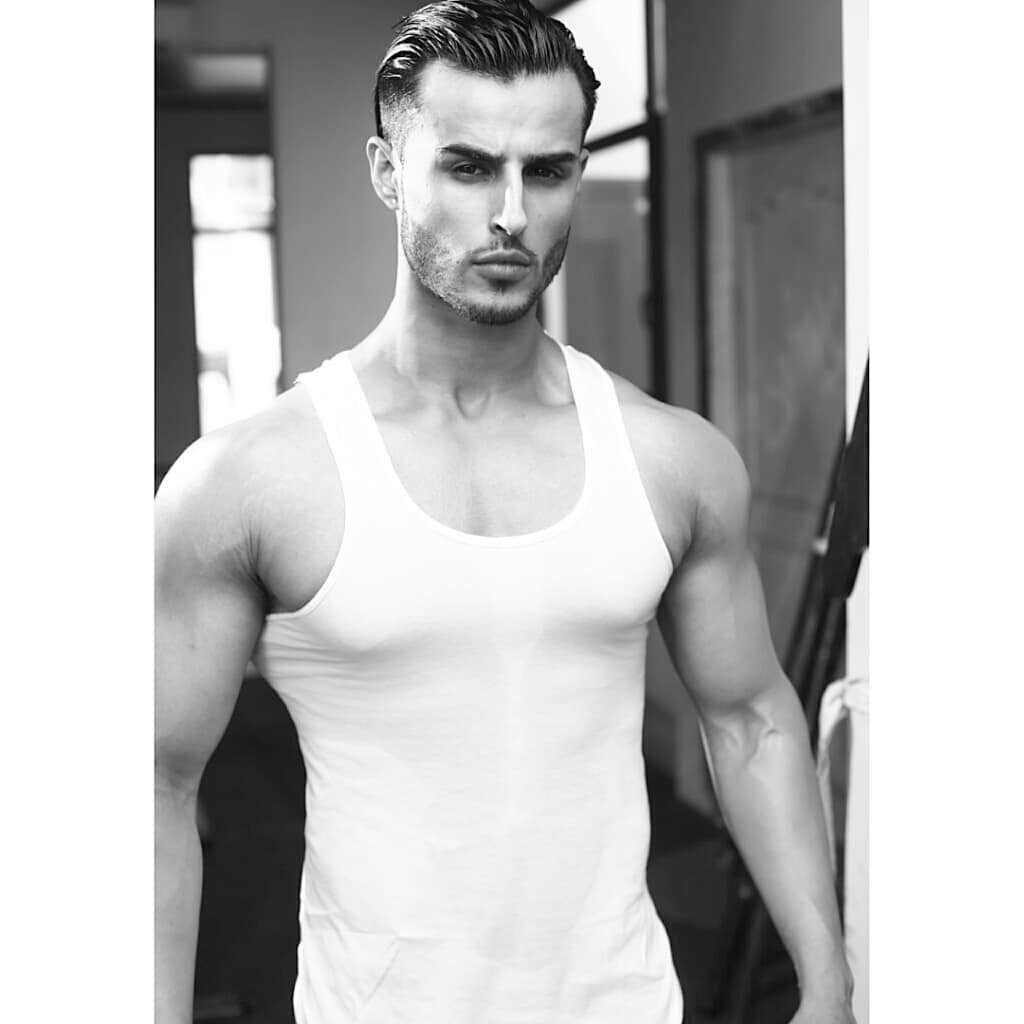 Shirtless Bollywood Men The Buffest Indian Male Model In Briefs
