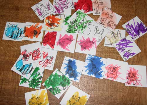 kinderbijou: Memory spielen