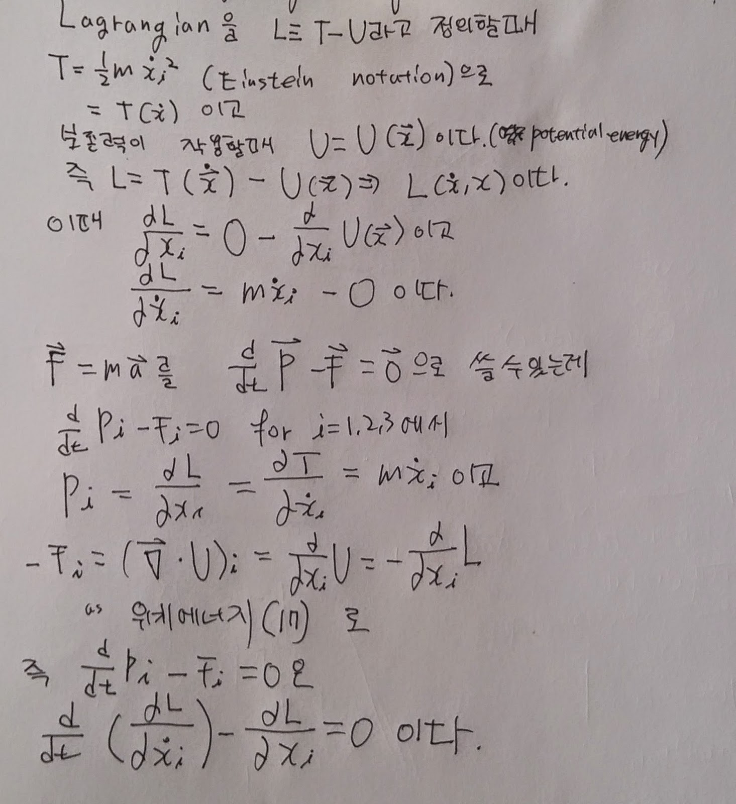 phychicist: 212 Euler Lagrange equation*