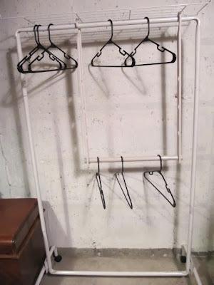 Sew Many Ways...: Wreath Storage…Using a Coat Rack