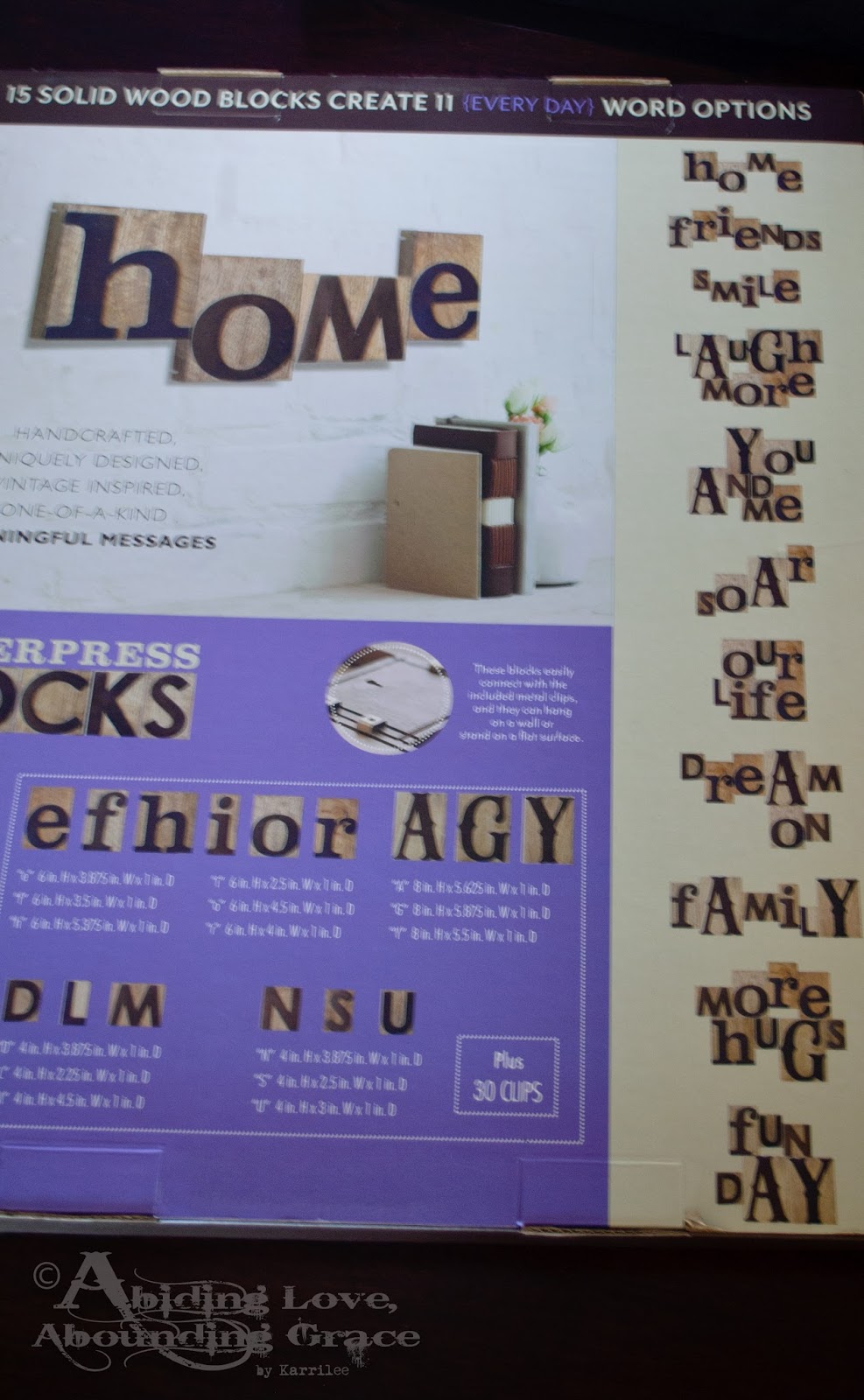 Abiding Love, Abounding Grace: Decorating with Words That Matter... a ...