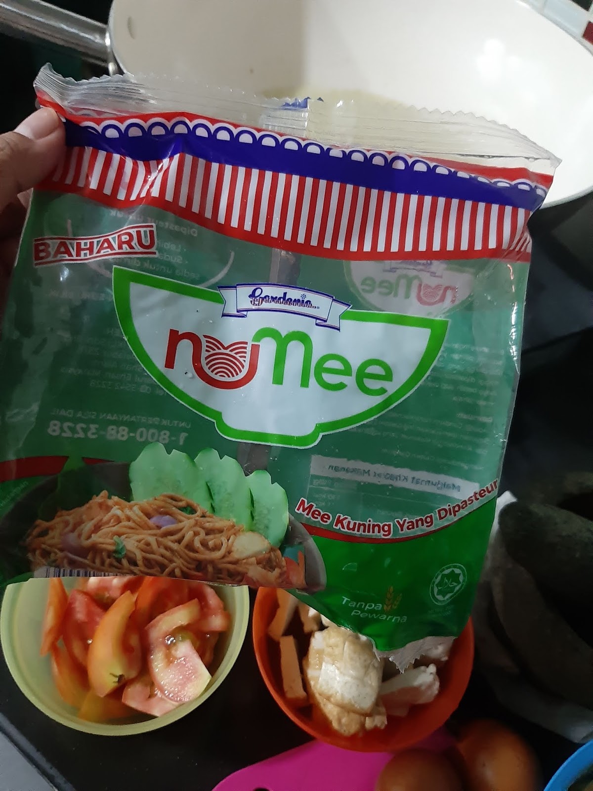 DANA: resepi mee goreng Numee gardenia