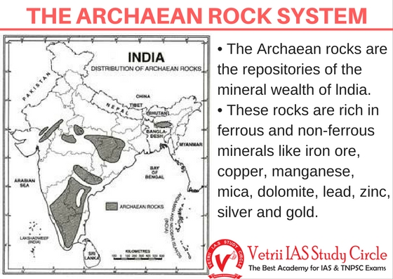 GEOLOGICAL STRUCTURE OF INDIA - UPSC - TNPSC General Knowledge