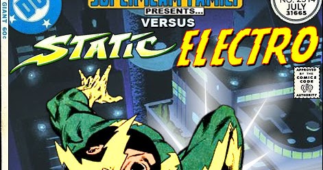 Super-Team Family: The Lost Issues!: Static Vs. Electro