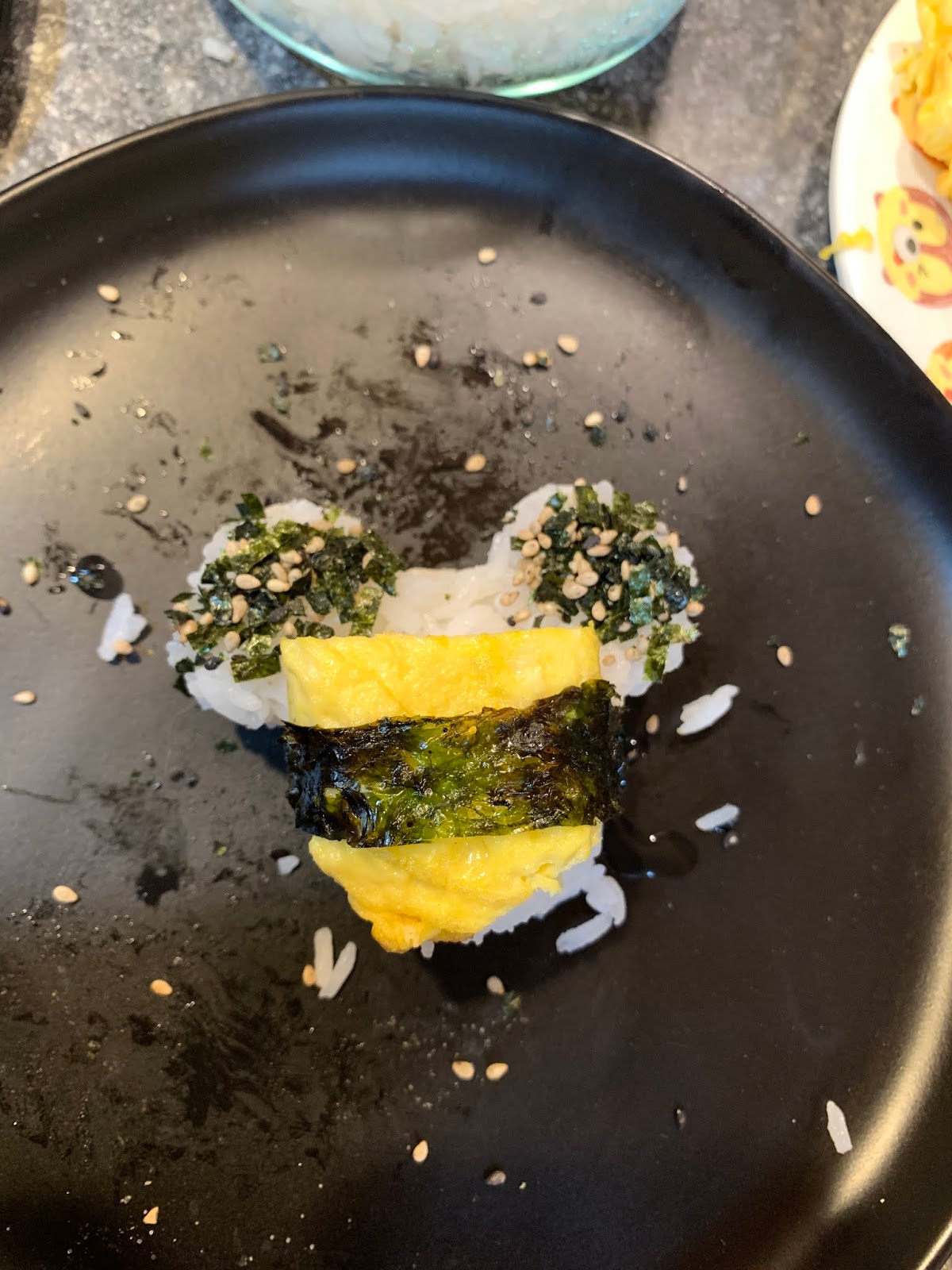 Mickey & Minnie Mouse Tamago Musubi - Gluten Free and The Mouse