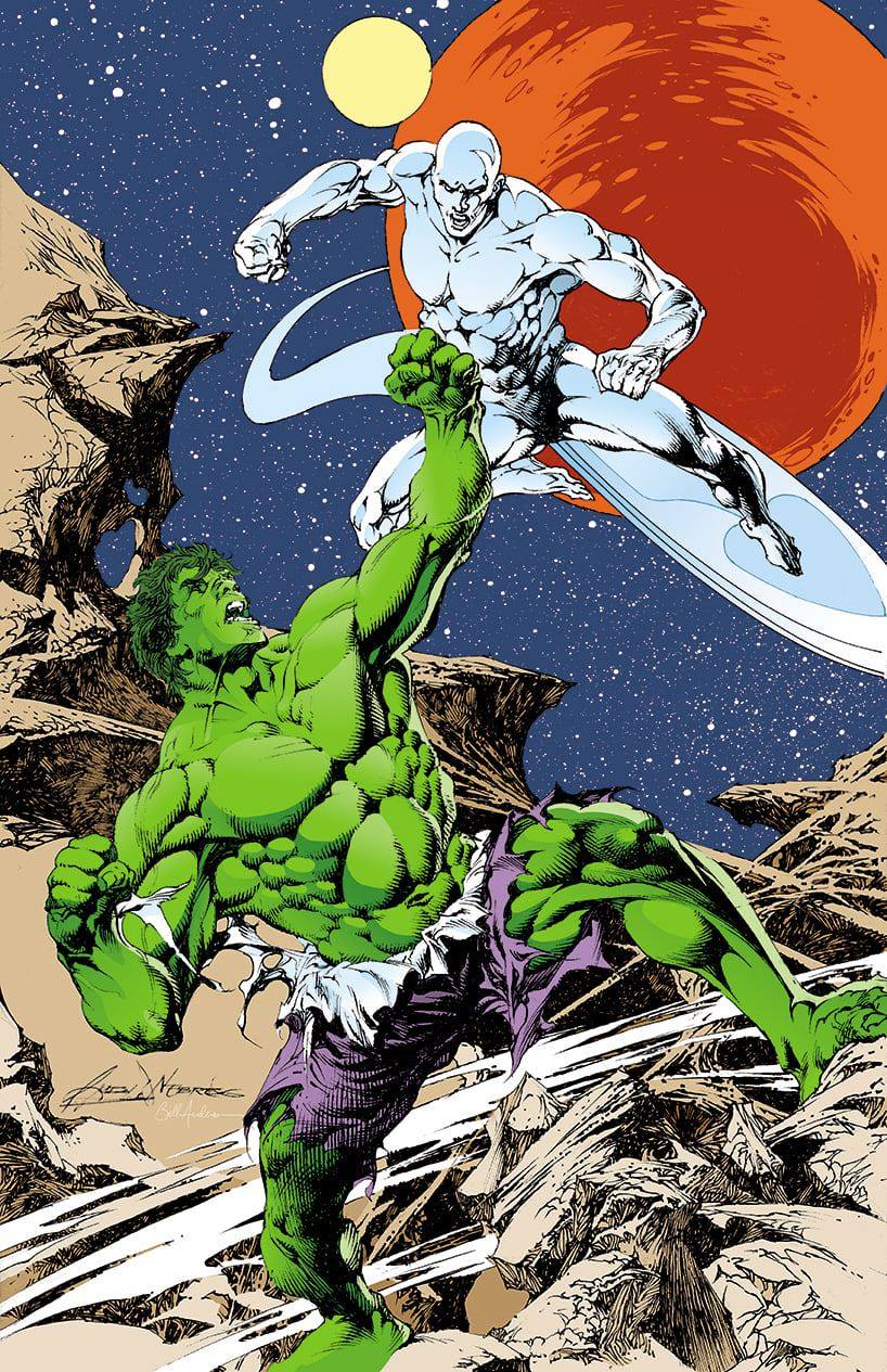 "Hero Envy" The Blog Adventures: HULK VS SILVER SURFER