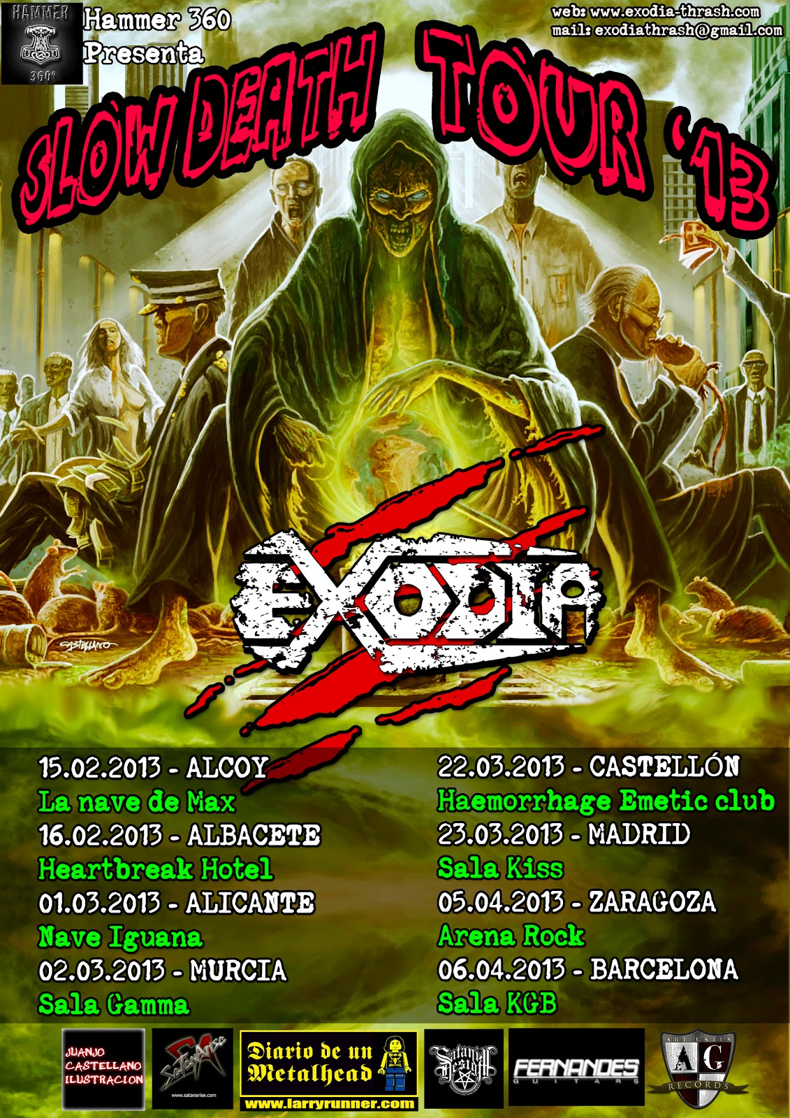 rockeando: ENTREVISTA EXODIA