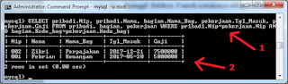 Cara Menyeleksi atau menampilkan data pada tabel database mysql dengan ...