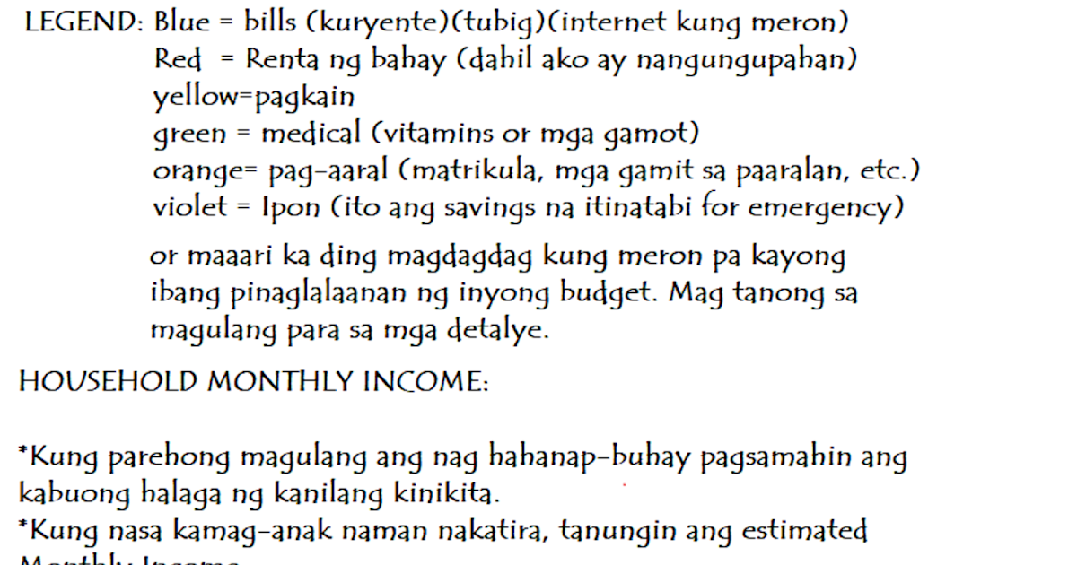 ASSESSMENT 1 (PAGGAWA NG PIE GRAPH)