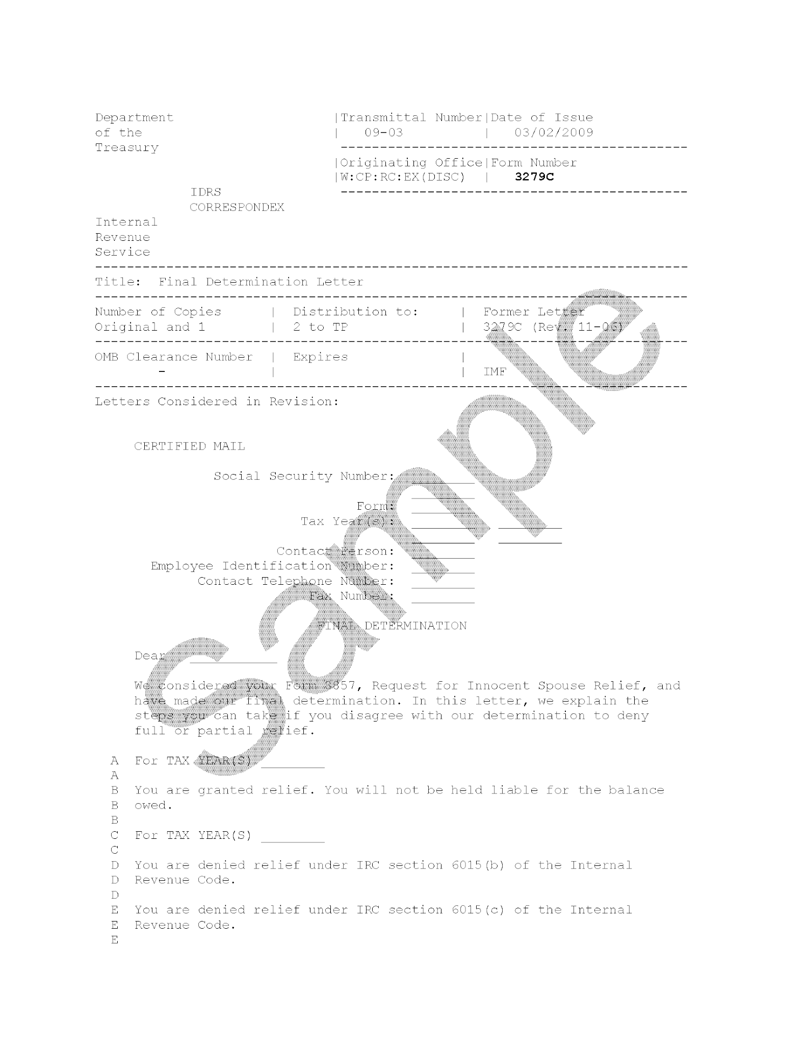 Irs Determination Letter ~ Thankyou Letter