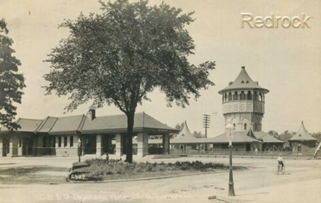 #ThrowbackThursday - Downtown Riverside, Illinois in the late 1800's