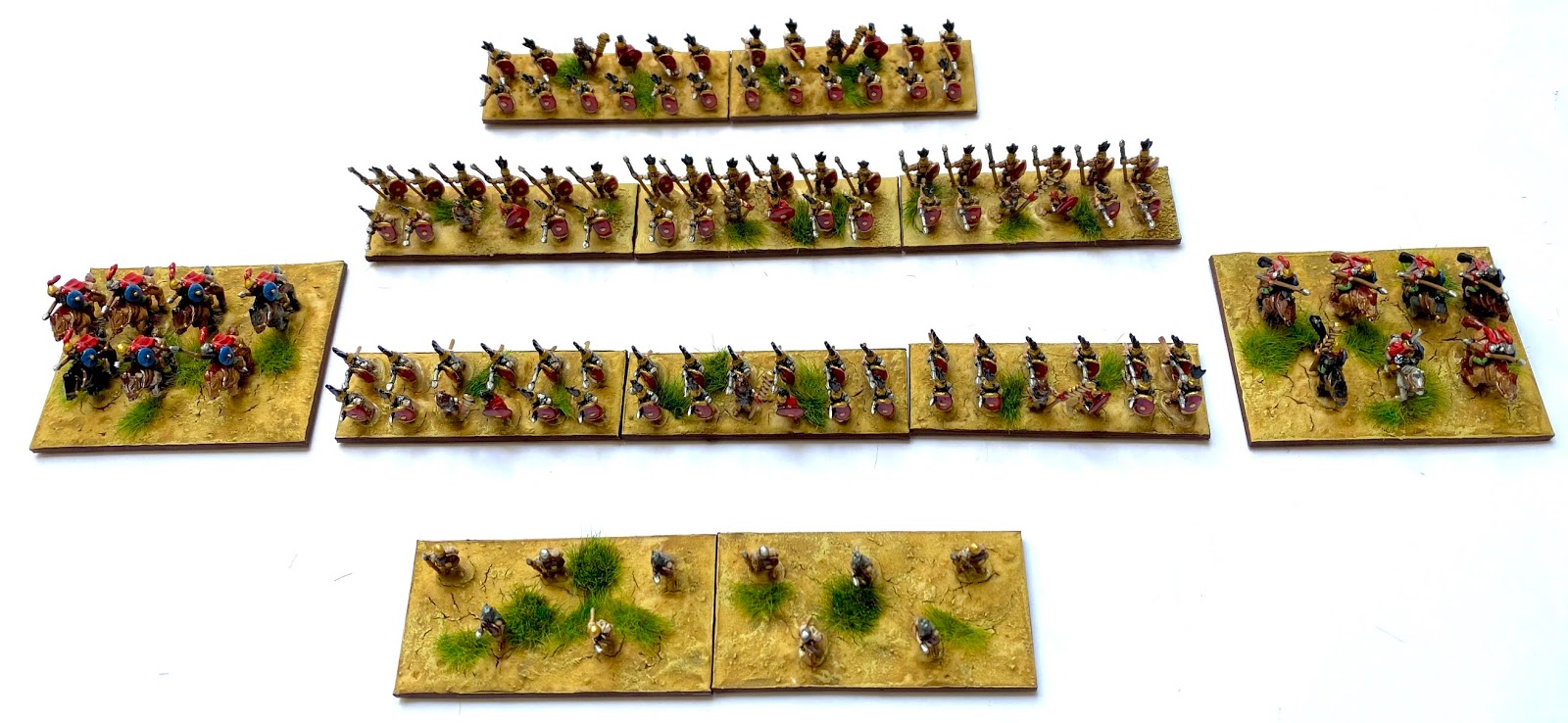 Rivals Ancient and Medieval Miniatures: Polybian Roman 10mm DBA Army