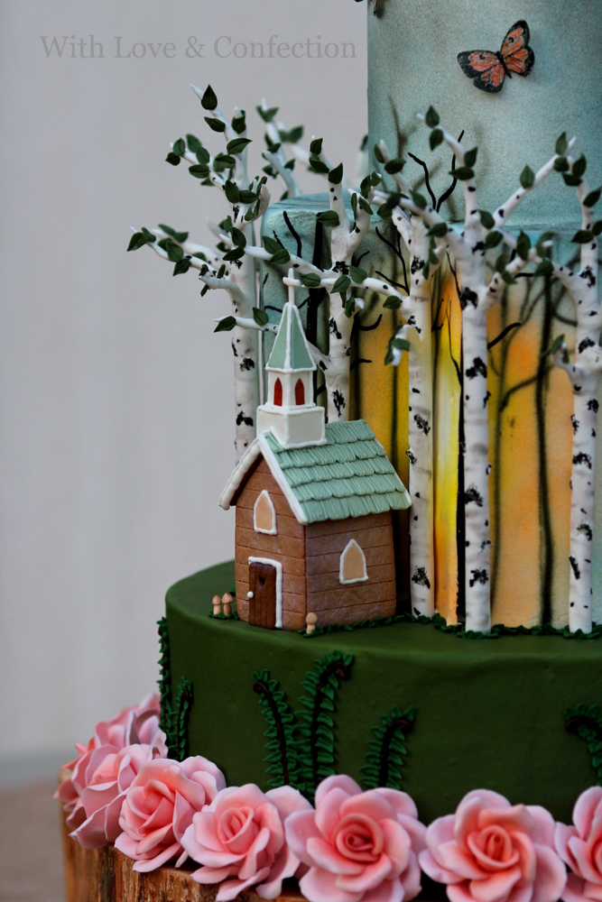 With Love & Confection: My Cake Central Magazine Cover Cake