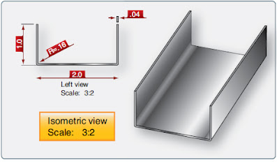 Making Straight Line Bends - Sheet Metal Layout and Forming