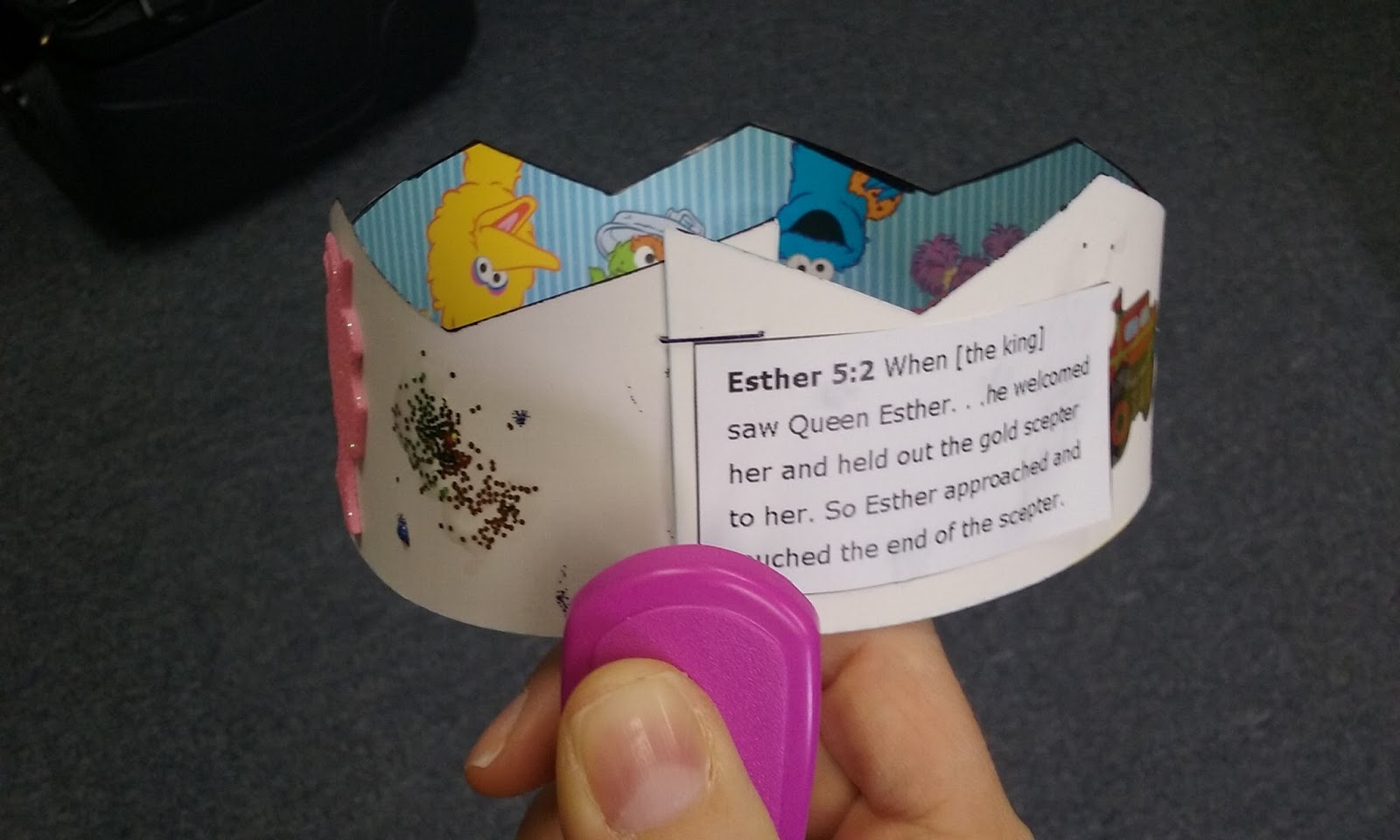 Queen Esther Crown Craft