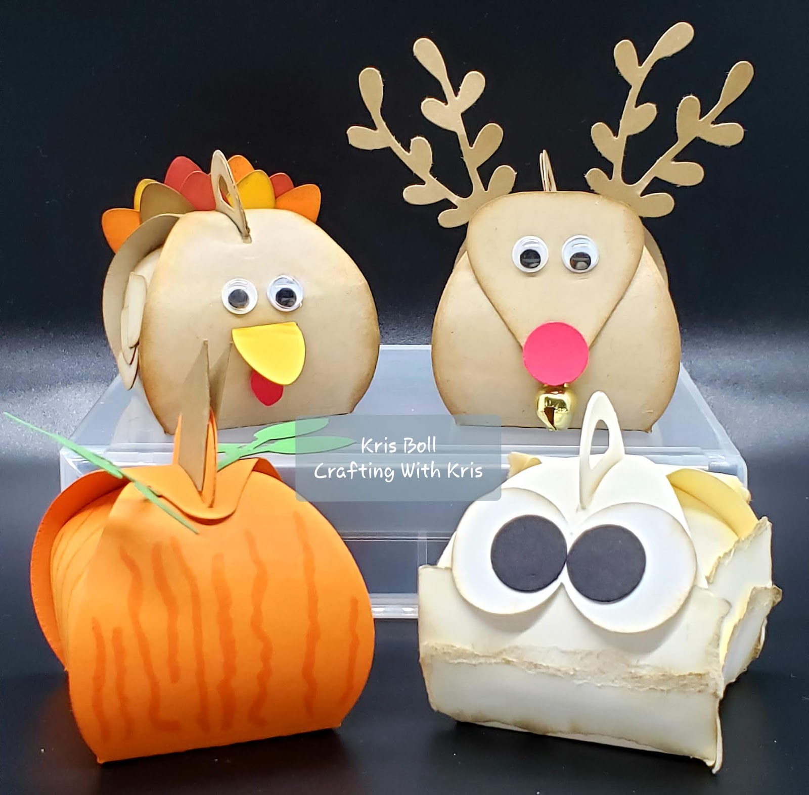 Crafting With Kris: Mini Curvy Keepsake Turkey Treat Box