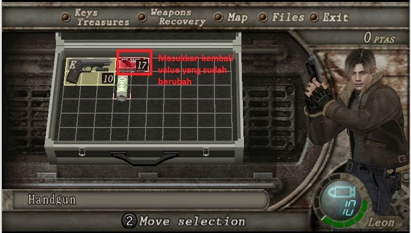 Welcome to My Blog: Cara Cheat unlimited ammo di Resident Evil 4 pc ...
