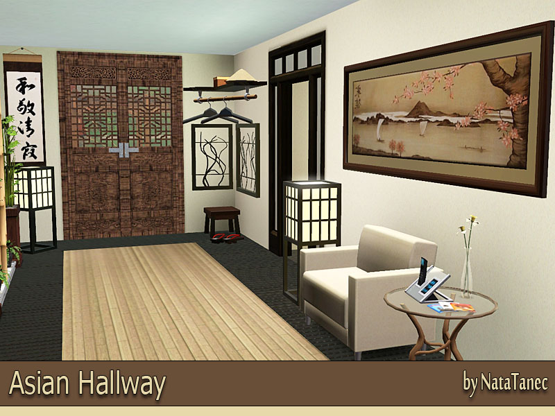 Corporation "SimsStroy": The Sims 3. Asian hallway.