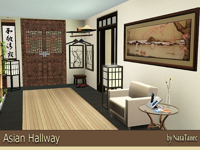 Corporation "SimsStroy": The Sims 3. Asian hallway.