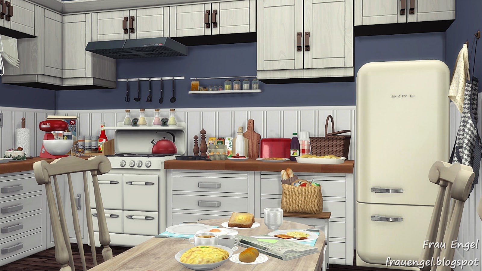 Frau Engel: Toy Story. Andy's House. Two versions.