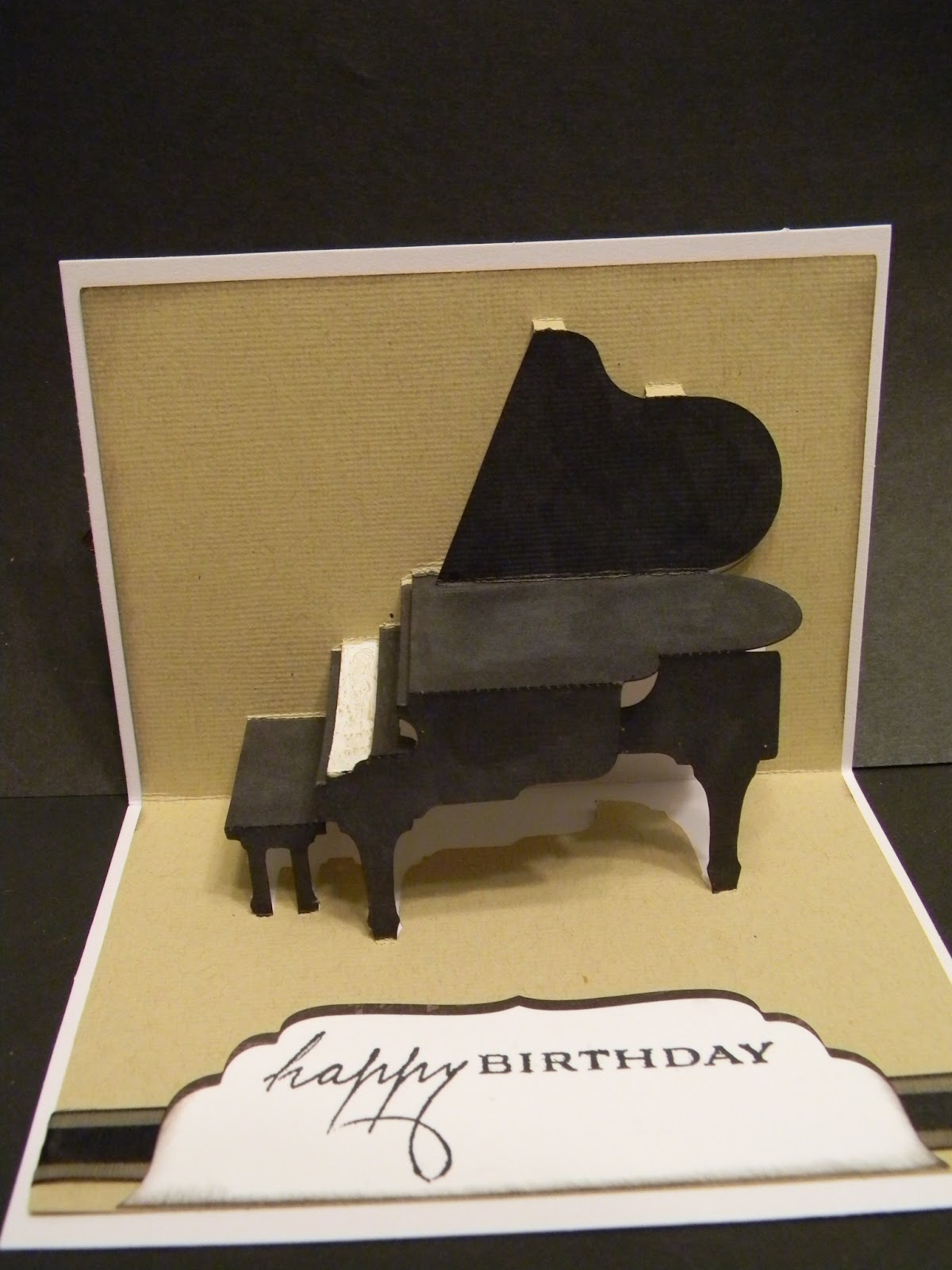 Debbie's Dash of This and That: 3D Grand Piano card