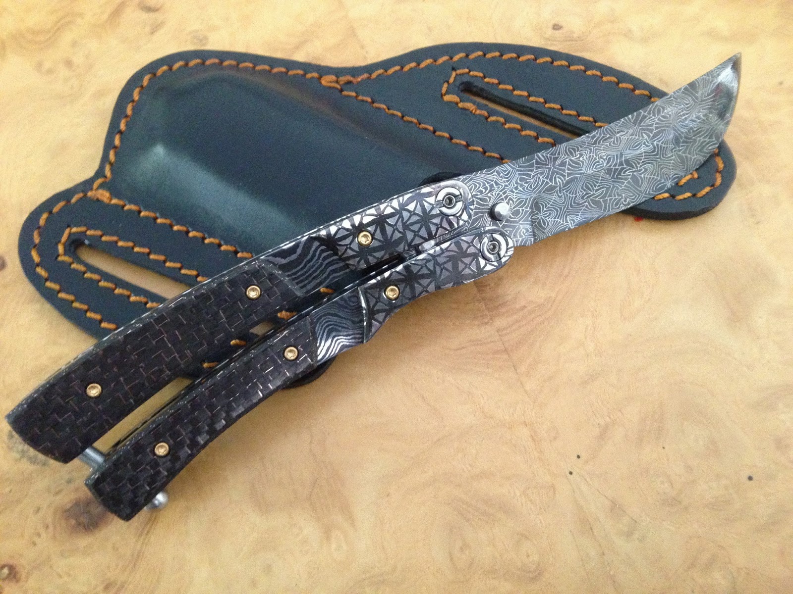 PATRICK FAMIN CUSTOM KNIVES: NEW BALISONG